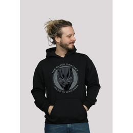 F4NT4STIC Herren Kapuzenpullover "Marvel Black Panther Made in Wakanda", schwarz, Gr. 5XL, Obermaterial: 65% Baumwolle, 35% Polyester, Pullover, Print
