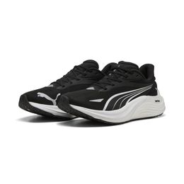Puma Damen Sneaker "Electrify NITRO 4 Laufschuhe Jugendliche", Gr. 37,5, schwarz-wei&szlig;, Obermaterial: Textil, Synthetik; Futter: Textil; Innensohle: