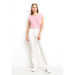 V&eacute;ro Moda VERO MODA Damen Rundhalsshirt "VMAVA PLAIN SS TOP GAJRS NOOS", rosa, Gr. XL, unifarben, Jersey, Obermaterial: 95% Lyocell, 5% Elasthan, Shirts,