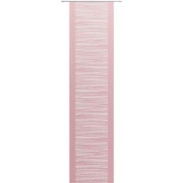 Neutex for you! Schiebegardine NEUTEX FOR YOU, B:57cm H:145cm, rosa, Scherli, Polyester, Wohnzimmer, Gardinen, "Padova", inkl. Befestigungszubeh&ouml;r, Breite: 57 cm