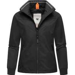 Ragwear Damen Outdoorjacke "Apola", schwarz, Gr. XL, Au&szlig;enmaterial: 100% Polyester; Innenfutter: 100% Polyester, Jacken, Wasserdichte Damen