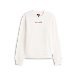 Tommy Jeans Sweatshirt 'ESS' female White size XS
