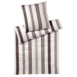 Elegante Bettw&auml;sche BANKS Mako-Satin