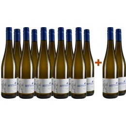 Weingut Ritter 10+2 paket Riesling 2024 Trocken - Nahe &ndash; Probierpaket Qualit&auml;tswein