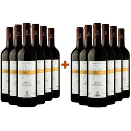 Tenute Costa 6+6 Paket Robur Toscana Merlot 2016 Trocken - Toskana &ndash; Probierpaket IGP