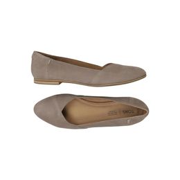 Toms Shoes TOMS Ballerina Damen Gr&ouml;&szlig;e 42 Second Hand beige