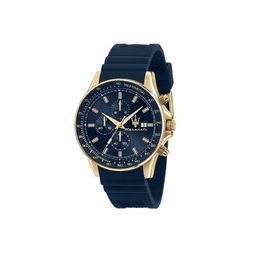 Maserati Analog Watch 'Sfida' male Blue size One Size
