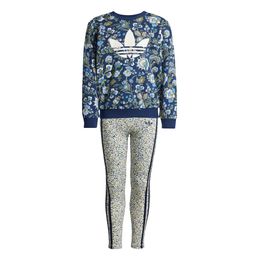 adidas originals Sweatsuit 'adidas originals X Liberty London' girl Blue size 110