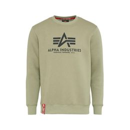 Alpha Industries Sweatshirt male Green size 5XL