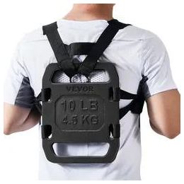 VEVOR Ruck-Gewichte Gusseisen 2 x 4,5 kg Ruck-Platten, gewichtete Gewichte f&uuml;r Rucking, verstellbare Ruck-Platten mit Riemen, f&uuml;r Schwingen Kniebeugen Krafttraining Gewichtheben, Fitness-Workout
