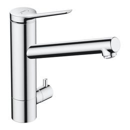 Hansgrohe Zesis M33 K&uuml;chenarmatur, schwenkbar, mit Ger&auml;teanschluss, 74807000,