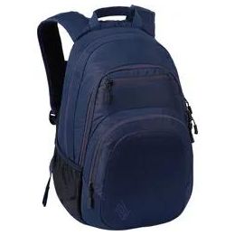 Schulrucksack Nitro "Stash 29", Kinder, Gr. B/H/T: 32cm x 49cm x 22cm, blau (night sky), Polyester, Rucks&auml;cke Schulrucksack, Alltagsrucksack, Rucksack f&uuml;r Freizeit, Schule, Arbeit und Reise