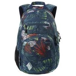 Schulrucksack Nitro "Stash 29", Kinder, Gr. B/H/T: 32cm x 49cm x 22cm, bunt (tropical), Polyester, Rucks&auml;cke Schulrucksack, Alltagsrucksack, Rucksack f&uuml;r Freizeit, Schule, Arbeit und Reise