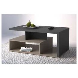 Couchtisch Home Affaire "Serio", braun (congo, antrazit, antrazit), B:100cm H:45cm T:60cm, Tische, Couchtisch, Breite 100 cm