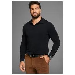 MAN'S WORLD Poloshirt MAN'S WORLD, Herren, Gr. 4XL (68/70), schwarz, Piqu&eacute;, Obermaterial: 100% Baumwolle, unifarben, Basic, normal, angesetztes B&uuml;ndchen, Shirts, in Pique ́ Qualit&auml;t