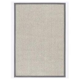 Teppich Heine HOME Gr. 5, grau, B:170cm H:10mm L:230cm, Sisal, Wolle, Teppiche, Teppich