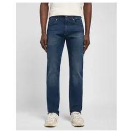 Slim-fit-Jeans Lee "Extrem Motion Slim", Herren, Gr. 38, L&auml;nge 30, blau (aristocrat), Denim/Jeans, Obermaterial: 77% Baumwolle, 21% Polyester, 2% Elasthan, schmal lang, Jeans Slim-fit-Jeans, Extreme Motion Stretchware