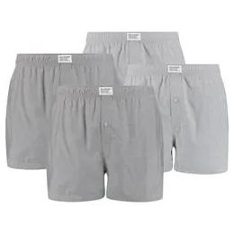 Levi's Webboxer LEVI'S "Web-Boxershorts 4er Pack", Herren, Gr. XL, grau, Obermaterial: 100% Baumwolle CO., Unterhosen
