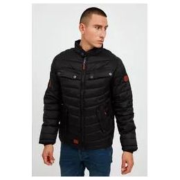 Steppjacke Blend "BHCamaro", Damen, Gr. L, schwarz, 100% Nylon, unifarben, regular fit normal, ohne Ausschnitt, eingesetzt normaler offener Saum, Jacken Steppjacke, &Uuml;bergangsjacke mit Stehkragen