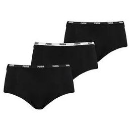 Panty Puma "Panty 3er Pack", Damen, Gr. XL, schwarz, Obermaterial: 95% Baumwolle CO. 5% Elasthan EL., Unterhosen Panty