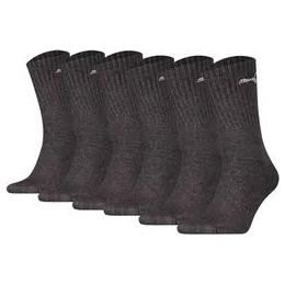 Kurzsocken Puma "Socken 6er Pack", Herren, Gr. 39-42, grau, Obermaterial: 74% Baumwolle CO. 21% Polyester PES. 3% Polyamid PA. 2% Elasthan EL., Socken