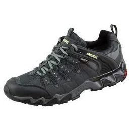 Wanderschuh Meindl "Meindl Respond GORE-TEX anthrazit/lemon", Damen, Gr. 41,5, Normalschaft, grau, Veloursleder, Schuhe Wanderschuh, GORE-TEX &ndash; Winddicht, wasserdicht und atmungsaktiv