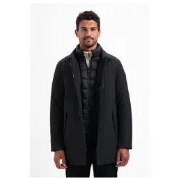 Parka NO EXCESS "NO EXCESS Langer Parka mit Stehkragen NOX Jacket", Herren, Gr. XXL, schwarz, 95% Polyester, 5% Elasthan, Jacken Parka
