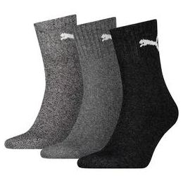Kurzsocken Puma "Socken 3er Pack", Herren, Gr. 35-38, grau, Obermaterial: 78% Baumwolle CO. 18% Polyester PES. 2% Polyamid PA. 2% Elasthan EL., Socken