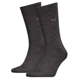 Kurzsocken Puma "Socken 2er Pack", Herren, Gr. 47-49, grau, Obermaterial: 68% Baumwolle CO. 21% Polyester PES. 9% Polyamid PA. 2% Elasthan EL., Socken