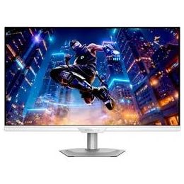 Gigabyte Gaming-Monitor "M27UP ICE", Energieeffizienz: F (A-G), wei&szlig;, Monitore, dreh-, neig-, schwenk-, h&ouml;henverstellbar, Lautsprecher