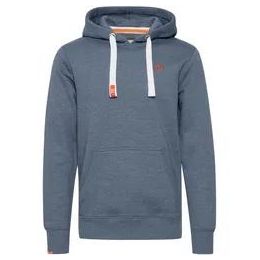 !Solid Kapuzenpullover SOLID "Hoodie SDBennHood", Herren, Gr. L, blau (grau blau), Obermaterial: 50% Baumwolle CO. 50% Polyester PES., Pullover Kapuzenpullover