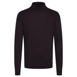 Rollkragenpullover Blend "Rollkragenpullover BHMWEDAT", Herren, Gr. L, schwarz, Obermaterial: 78% Viskose CV. 22% Polyester PES., Pullover Rollkragenpullover
