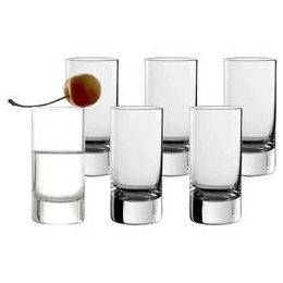 Schnapsglas ST&Ouml;LZLE "Schnapsgl&auml;ser New York Bar 55 ml 6er Set transparent", bunt (transparent), Glas, Trinkgef&auml;&szlig;e