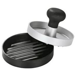 R&ouml;sle Burgerpresse R&Ouml;SLE "25082", schwarz, &Oslash;:11cm, Aluminiumguss, Kunststoff, K&uuml;chenpressen, Fleischpresse zum einfachen Formen von Burgerpatties, &Oslash; 11 cm