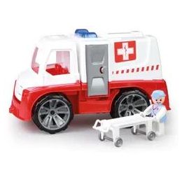Spielzeug-Krankenwagen LENA "Truxx", rot (wei&szlig;, rot), Spielzeugfahrzeuge, KinderB:16cm H:17cm T:29cm, Kunststoff, Made in Europe, B:16cm H:17cm T:29cm