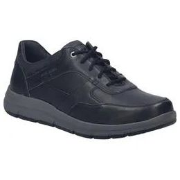 Sneaker Josef Seibel "Giuseppe 12, schwarz", Herren, Gr. 43, schwarz, Obermaterial: 100% Rindsleder Leather cow., Schuhe Sneaker