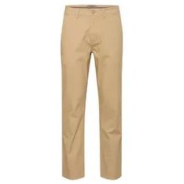 Chinohose Blend "Chinohose BHMORGAN wovenpant", Herren, Gr. 33, L&auml;nge 34, braun (cornstalk), Obermaterial: 98% Baumwolle CO. 2% Elasthan EL., Hosen Chinohose