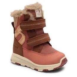 Winterstiefel bisgaard "spencer tex", Damen, Gr. 34, rosa (rose), Nubukleder, Textil, Basic, Schuhe Winterstiefel, Snowboots, Winterstiefel, Kindergartenschuh mit Lammwolle gef&uuml;ttert