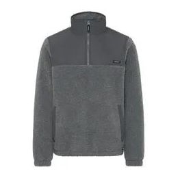 Pl&uuml;schjacke Blend "Pl&uuml;schjacke BHMTortex", Herren, Gr. XXL, grau (iron gate), Obermaterial: 100% Polyester PES., Jacken
