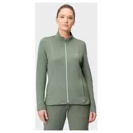 Sweatjacke Joy Sportswear "DORIT", Damen, Gr. 40, grape leaf, Obermaterial: 70% Baumwolle, 25% Polyester, 5% Elasthan, normal, Sweatjacken Sweatjacke