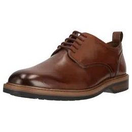 Schn&uuml;rschuh Clarks "Aldwin Lace", Herren, Gr. 42, braun, Leder, Schuhe Schn&uuml;rschuh, mit klassischer Derby-Silhouette