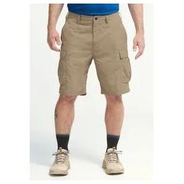 Cargoshorts Jack Wolfskin "DUNELAND CARGO SHORTS M", Herren, Gr. 58, Normalgr&ouml;&szlig;en, hazelwood, Obermaterial: 100% POLYAMID; Futter: 100% POLYESTER, Hosen