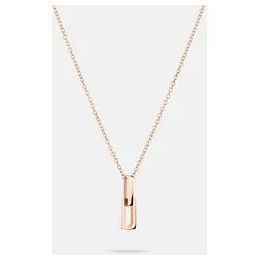 Kette mit Anh&auml;nger Liebeskind Berlin "Schmuck Geschenk Edelstahl Halskette Festive Mini Link", rosa (ros&eacute;goldfarben), Halsketten, Damen, Edelstahl, L: 45 B: 2mm, B:2mm