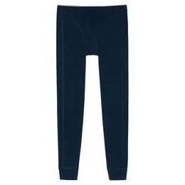 Lange Unterhose Schiesser "Lange Unterhose Hose lang "95/5" 1er Pack", Herren, Gr. XL, blau, Obermaterial: 95% Baumwolle CO. 5% Elasthan EL., Unterhosen Lange Unterhose