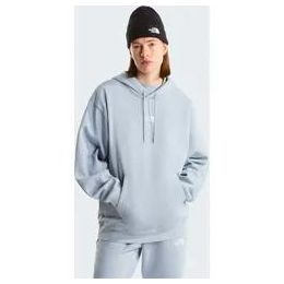 Kapuzensweatshirt The North Face "W ESSENTIAL OVERSIZE HOODIE", Damen, Gr. XS, frost grau, Obermaterial: 80% Baumwolle, 20% Polyester, Sweatshirts, sportlicher Stil, w&auml;rmend, mit Kapuze, aus Baumwolle und Polyester