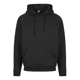 Rundhalspullover Urban Classics "Urban Classics Herren Blank Hoody", Herren, Gr. S, schwarz, 65% Baumwolle, 35% Polyester, unifarben, loose fit, ohne Ausschnitt, Pullover Rundhalspullover