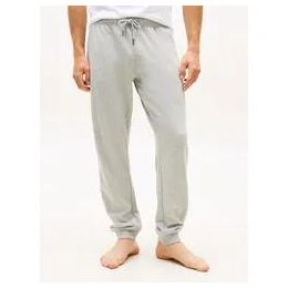 Sweathose, Damen, Gr. XL (54), N-Gr, ice grau heather, Sweatware, Obermaterial: 50% Baumwolle, 50% Polyester, Tommy Hilfiger UNDERWEAR, normal, Hosen Sweathose, Lounge-Jogginghose, regular fit, elastischer Bund