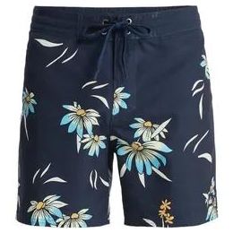 Boardshorts Quiksilver "Everyday 16", Herren, Gr. 38(XXL), schwarz navy coastal floral, Obermaterial: 100% Microfaser;, Hosen
