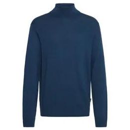 Rollkragenpullover Blend "Rollkragenpullover BHDAN", Herren, Gr. 3XL, blau (marineblaus), Obermaterial: 70% Viskose CV. 30% Nylon NY., Pullover Rollkragenpullover