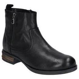 Stiefelette Josef Seibel "Sanja 20, schwarz", Damen, Gr. 39, schwarz, Obermaterial: 100% Rindsleder Leather cow., Schuhe Stiefelette